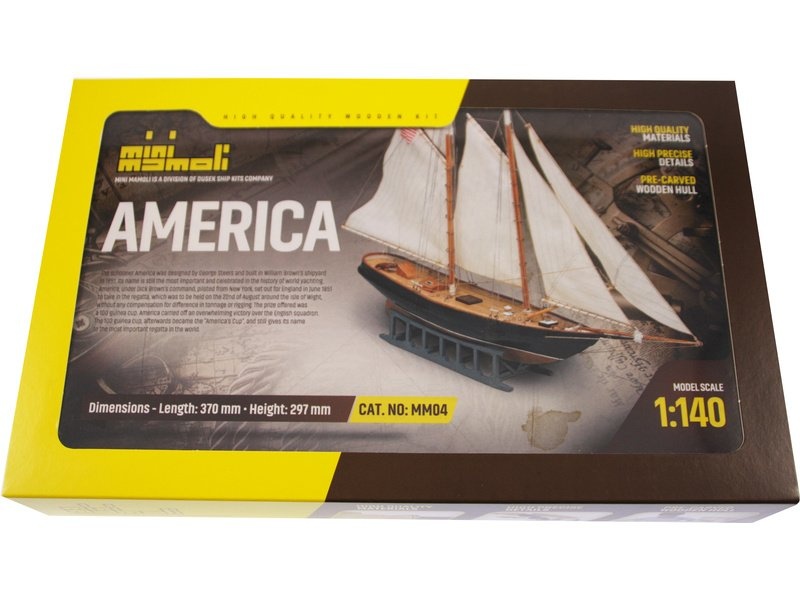 MINI MAMOLI America 1:140 kit | Promodels.cz