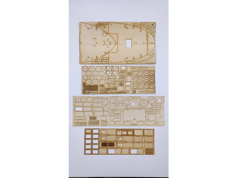 Türkmodel Liman 2 přístavní remorkér 1935 1:20 kit | Promodels.cz