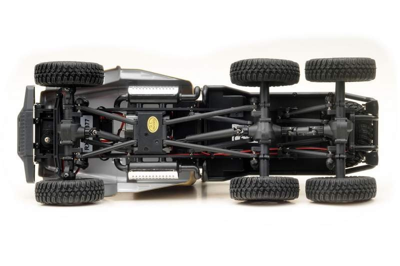 Absima Mini Crawler CR-18 6x6 US trial Truck 1:18 RTR - šedý | Promodels.cz