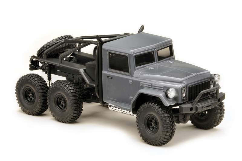 Absima Mini Crawler CR-18 6x6 US trial Truck 1:18 RTR - šedý | Promodels.cz