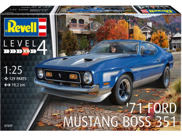Revell Ford Mustang 1971 Boss 351 (1:25) | Promodels.cz